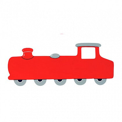 Long Red Train Name Plaque – Mittata